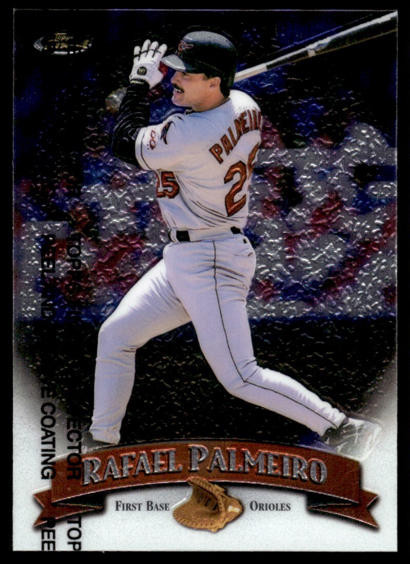 1998 Finest Rafael Palmeiro Baltimore Orioles #179 | eBay