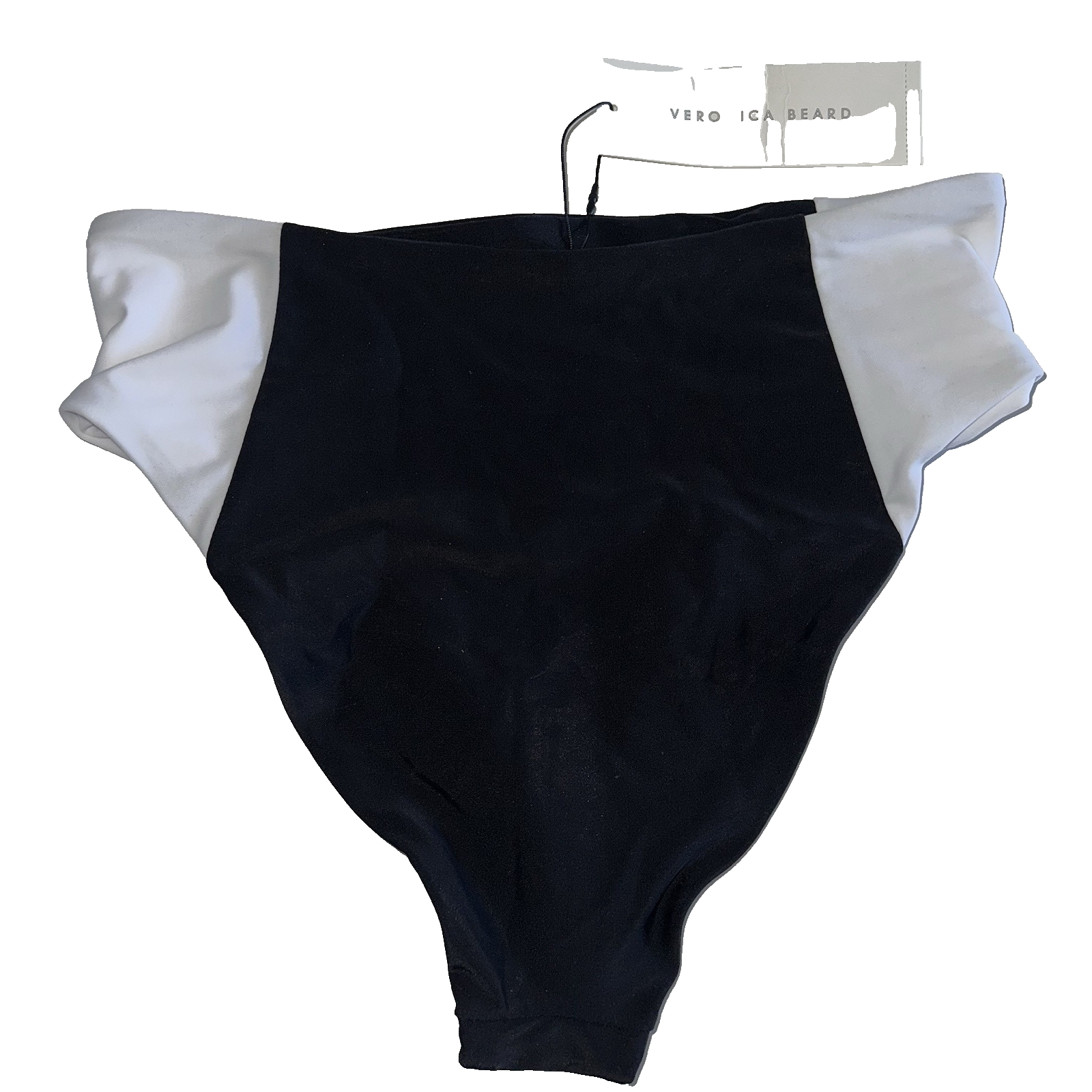 Veronica Beard Black White Ormond Bikini Swim Bottom NEW Size Small ...
