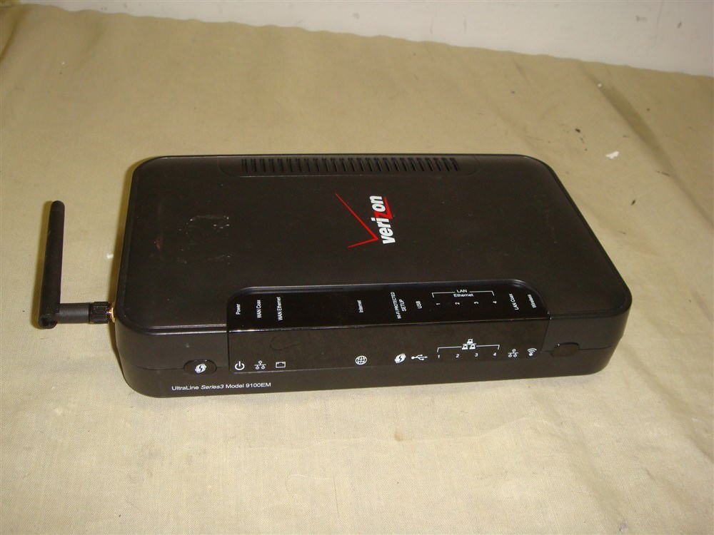 Westell Verizon UltraLine Series3 Wireless Modem Router A90-9100EM15-10 ...