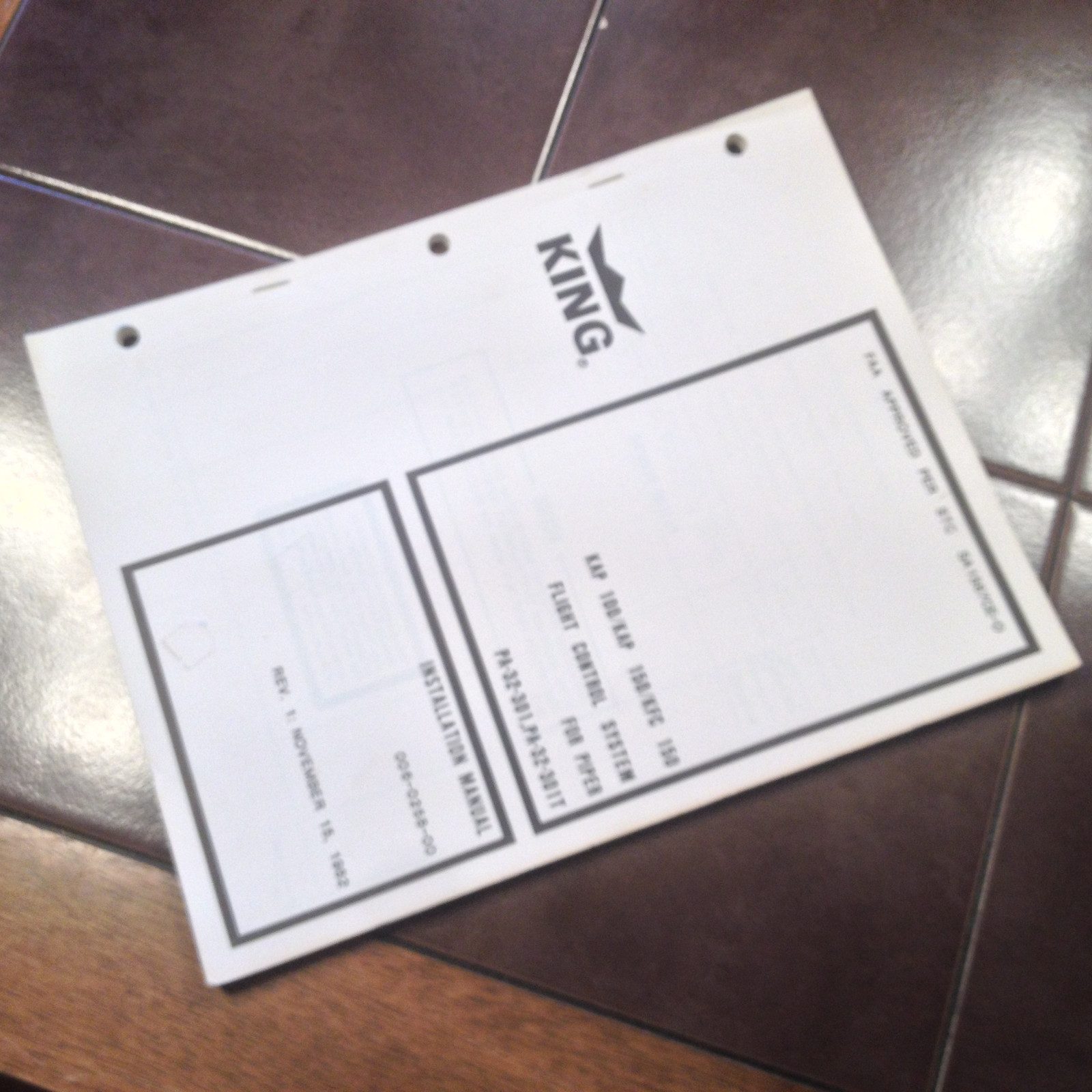 KAP100, KAP 150 KFC 150 into PA-32-301, PA-32-301T install & adjust ...