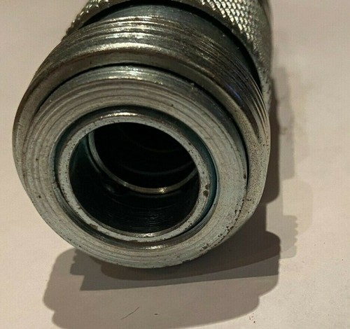 23204-014 HANSEN AIR QUICK CONNECT COUPLER, 1/2" (M)NPT, CARBON STEEL ...