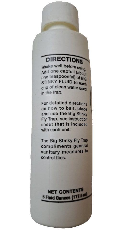 New Mfg Sealed Big Stinky Fly Trap Vintage Eco-Friendly Pest Control ...