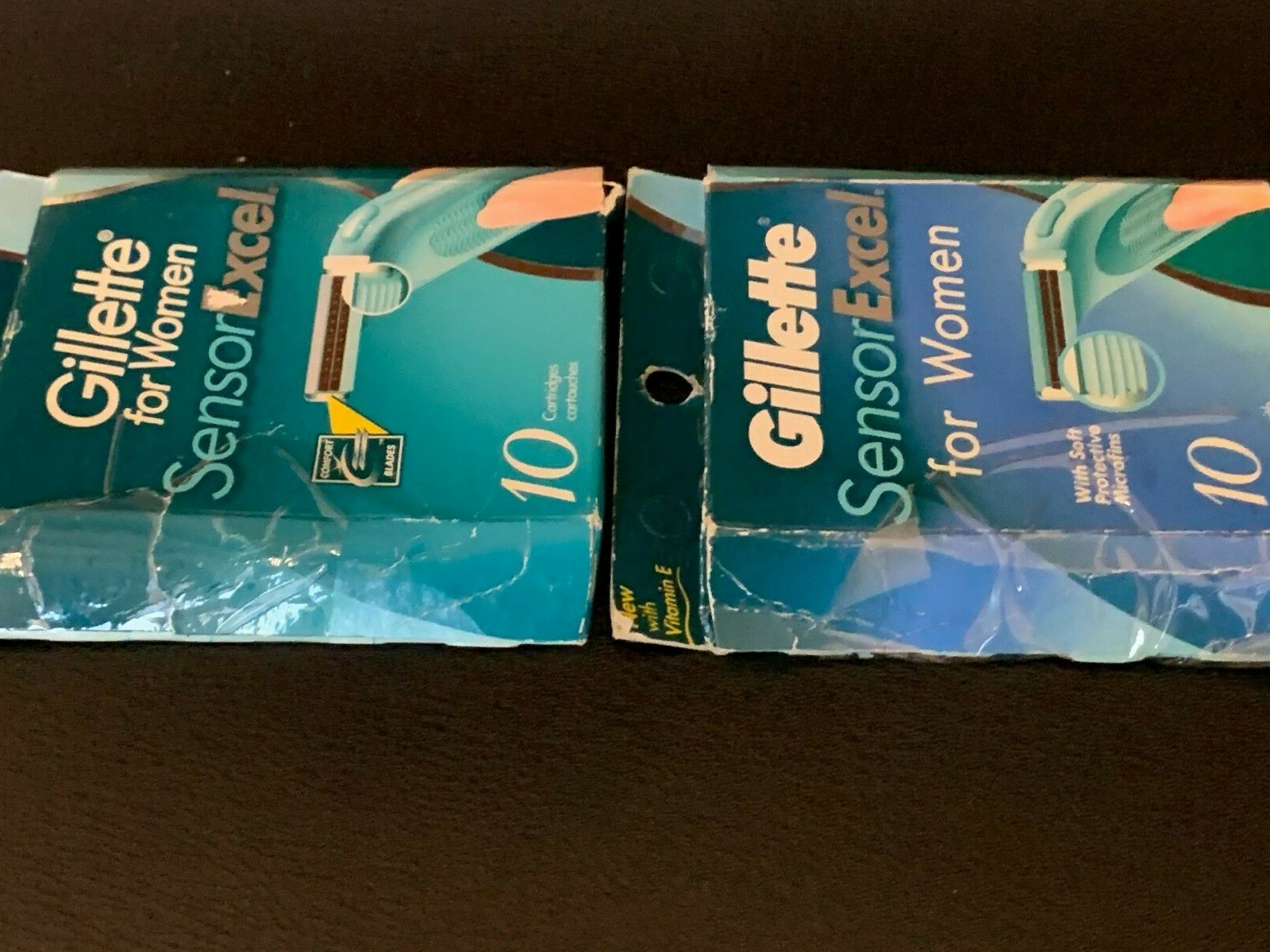 20 Gillette Sensor EXCEL WOMEN'S Shaver Razor Blade Refill Cartridges ...