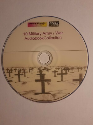 10 Military Army War Unabridged Audiobook collection Mp3 DVD 60+hrs ...