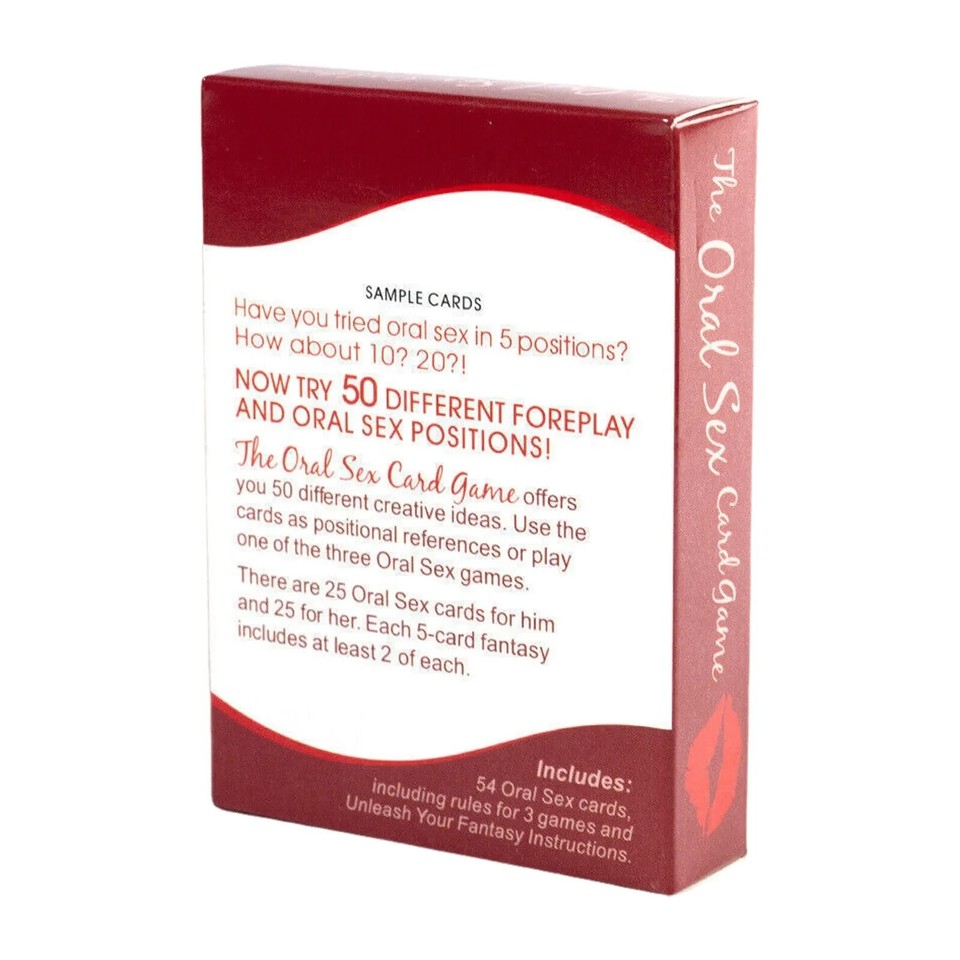 Oral Sex Card Game Adults Couples Fun Foreplay Game Lover Party Paper Game | eBay