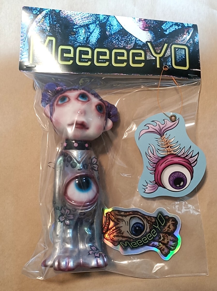 Bad Bacteria Manufacturing Factory MeeeeeYO Sofubi Night Sakura Figure ...