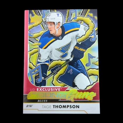 2024-25 Upper Deck Series 2 Tage Thompson UD Exclusives Young Guns ...