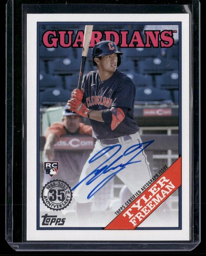 Tyler Freeman 2023 Topps 1988 Topps Baseball 35th Anniversary ...