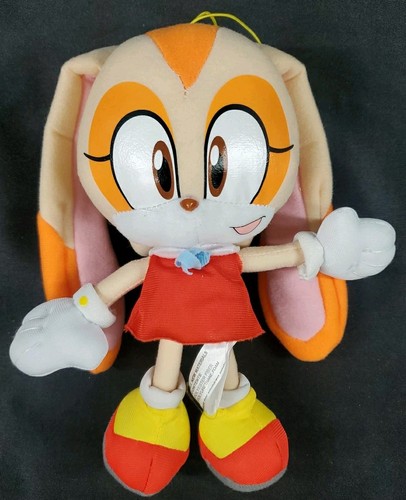 Sonic The Hedgehog Cream Rabbit Plush Toy 7.5" Official Licensed Great ...