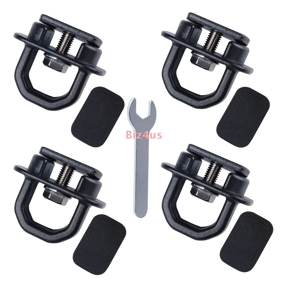 4PCS Truck Tie Down Anchor Bed Side Wall Anchors For Chevy Silverado ...