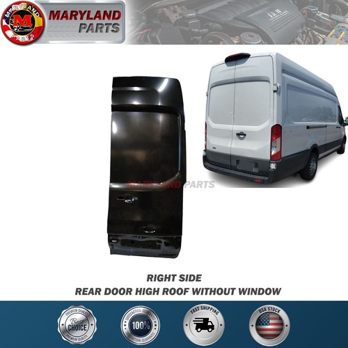 For 2015-2024 Ford Transit Right Rear Door High Roof without Window ...