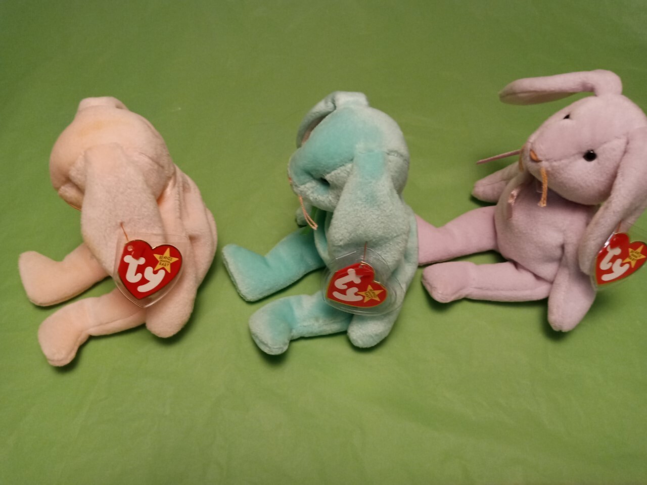 TY BEANIE RABBITS, RARE,RETIRED,NEW CONDITION W/TAGS | eBay
