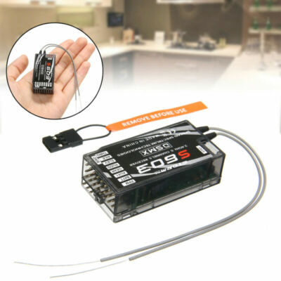 Receiver For Spektrum Compatible Receiver #6 Channels S603 DSMX & DSM2 ...
