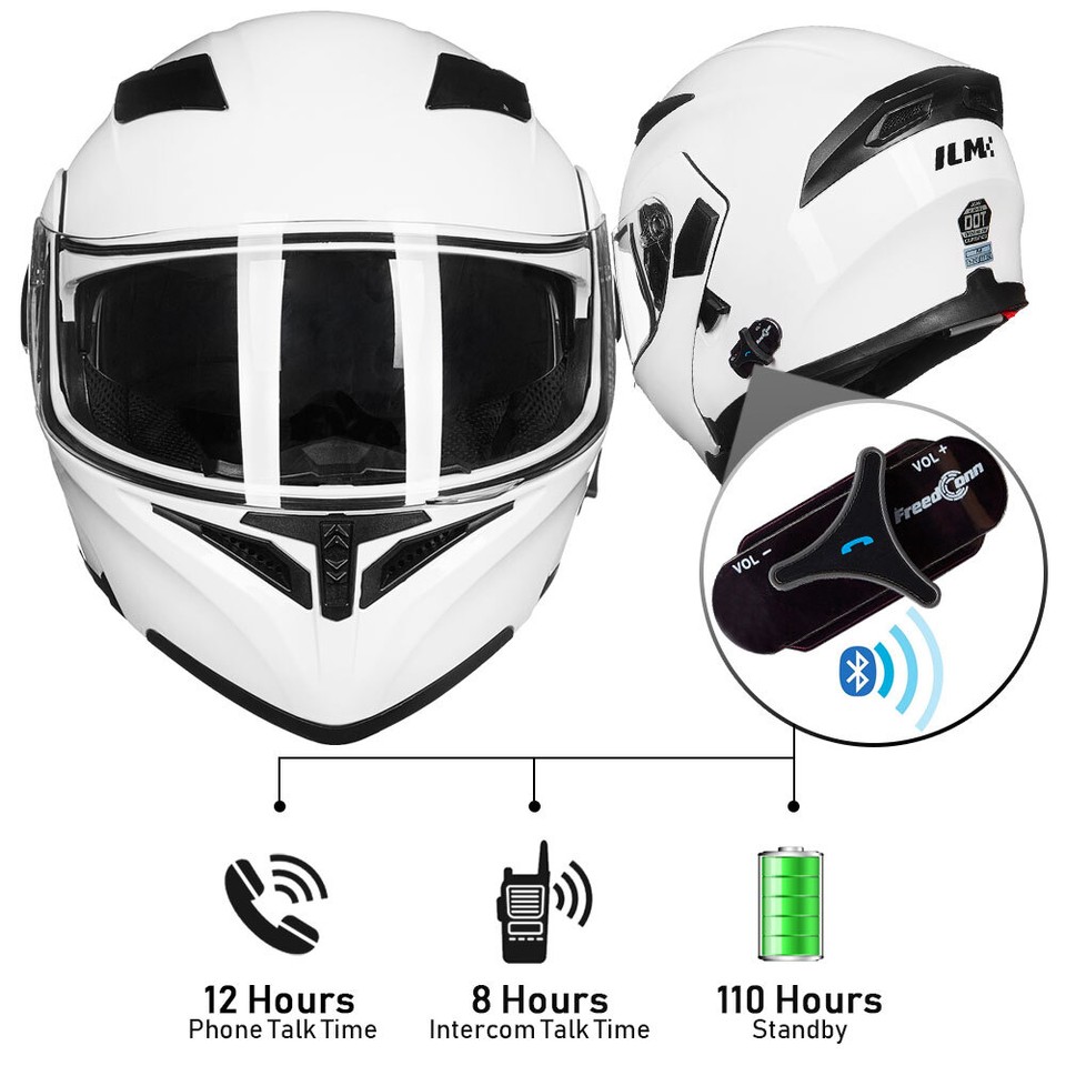 ILM Seller Refurbish Bluetooth Integrated Motorcycle Helmet Modular ...