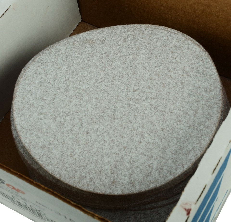 Norton Sanding Disc 100 Grit 31548 5" Sandpaper P100 Pk100 A275OP ...