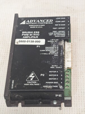 Servo Drives - Advanced Motion Controls Servo Amplifier