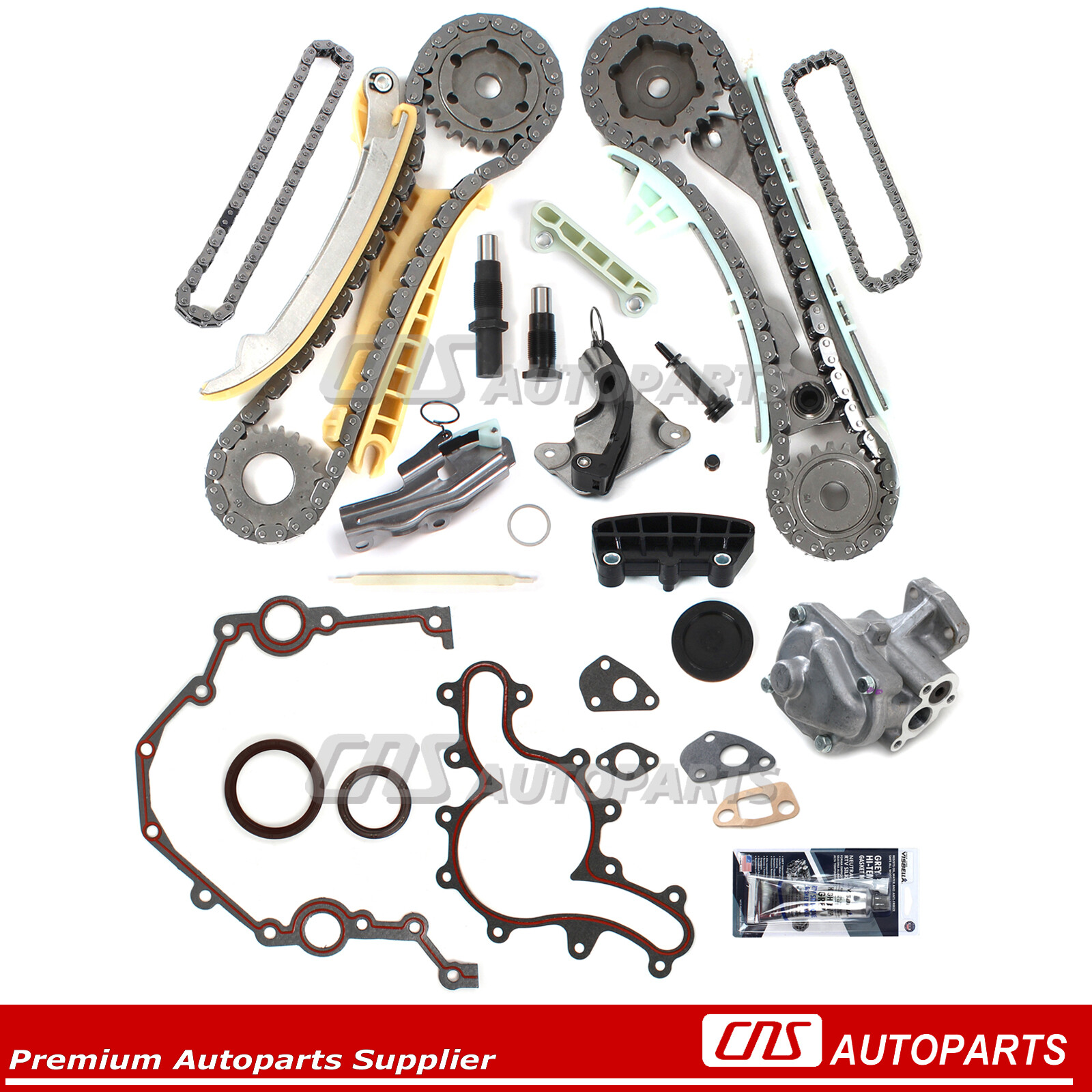 For 97-11 4.0L Ford Mazda Mercury SOHC V6 Timing Chain Kit Oil Pump | eBay