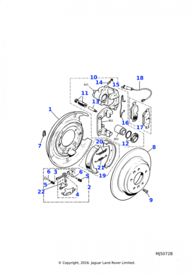 JAGUAR OEM 92-95 XJS Brake-Rear-Brake Hose CCC7228 for sale online | eBay