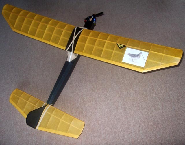 'Snipe' Vintage Keil Kraft Free Flight Model ~ Laser-cut Balsa Wing RIB ...