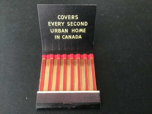 Feature Unused Matchbook Weekend Magazine Canada 1950s 1960s Vintage | eBay
