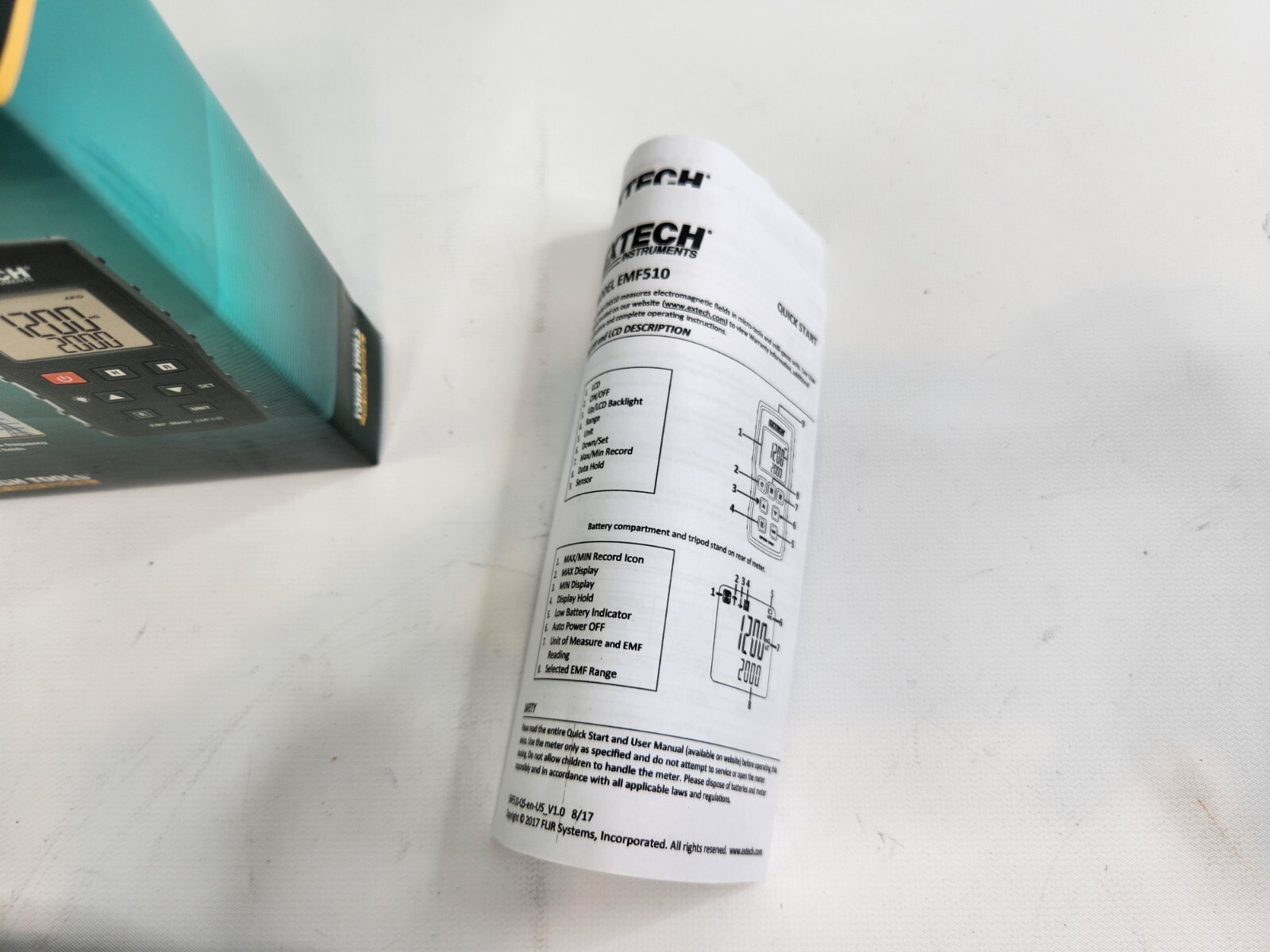 Extech EMF510 EMF/ELF Meter - Brand new open box | eBay