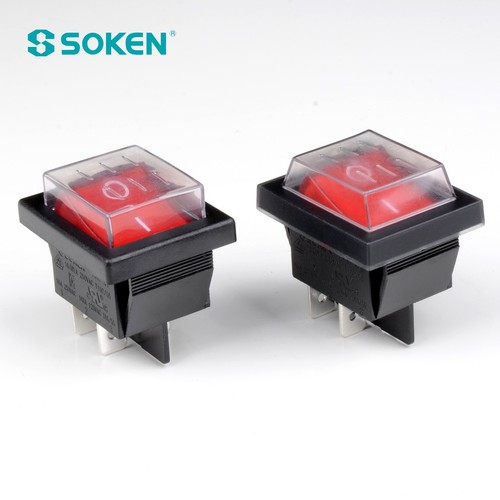 2pcs SOKEN RK1-01 Waterproof Rocker Switch Coffee Maker Switch 125 ...