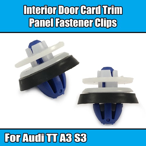 10x Clips For AUDI A3 S3 Interior Door Card Trim Panel Fasterner ...