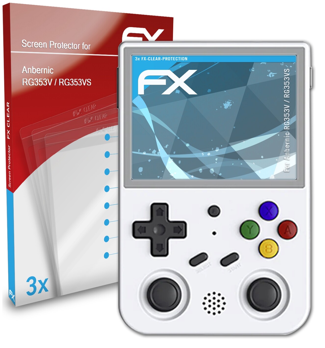 atFoliX 3x Screen Protector for Anbernic RG353V / RG353VS clear | eBay