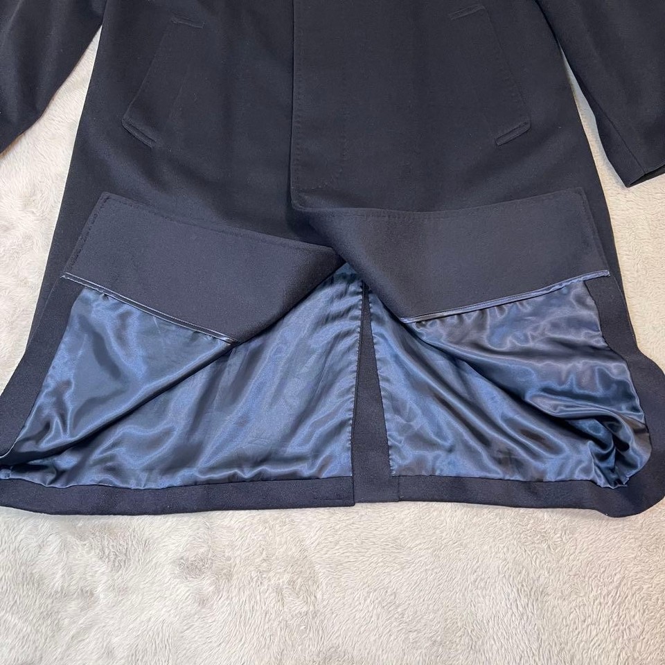 Desii Mode Men's 100% Cashmere Italy Maxi Length Chester Coat XL Near ...