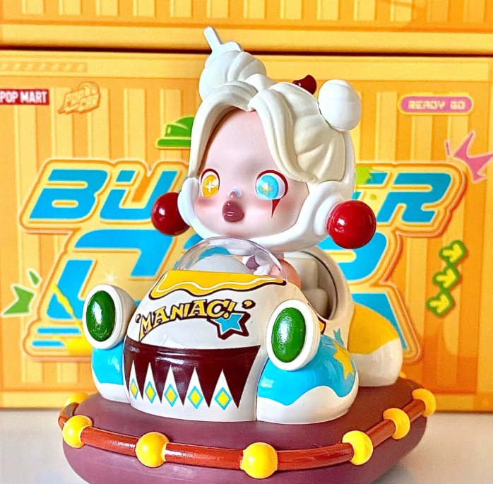 POP MART POPCAR Bumper Car Series Confirmed Blind Box Figure Hot Toys ...
