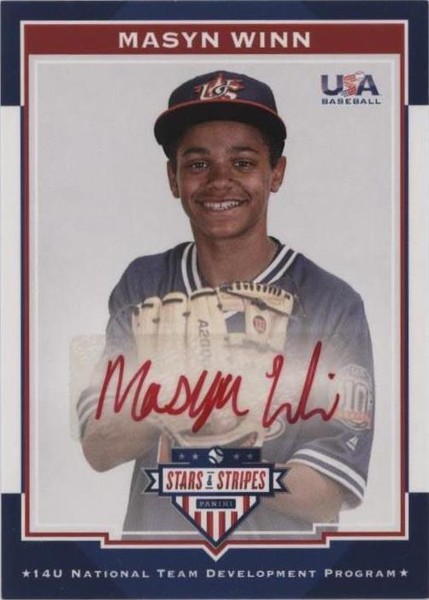 2017 Panini USA Baseball Stars & Stripes - 14U National Team Signatures ...