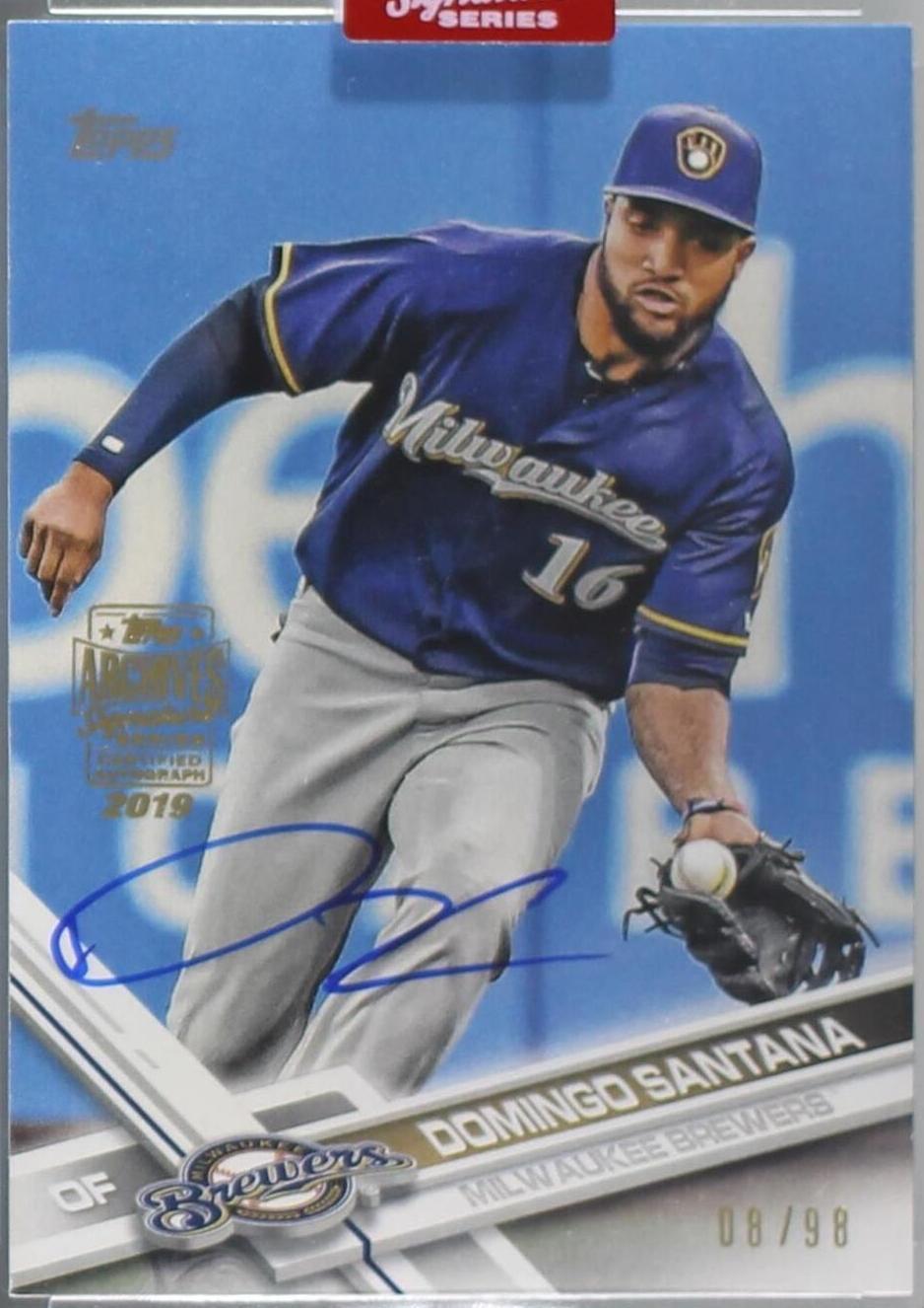 2019 Topps Archives Signature Series Active Player Edition Buybacks ...