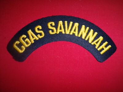 US Coast Guard Air Station CGAS SAVANNAH Patch | eBay Australia