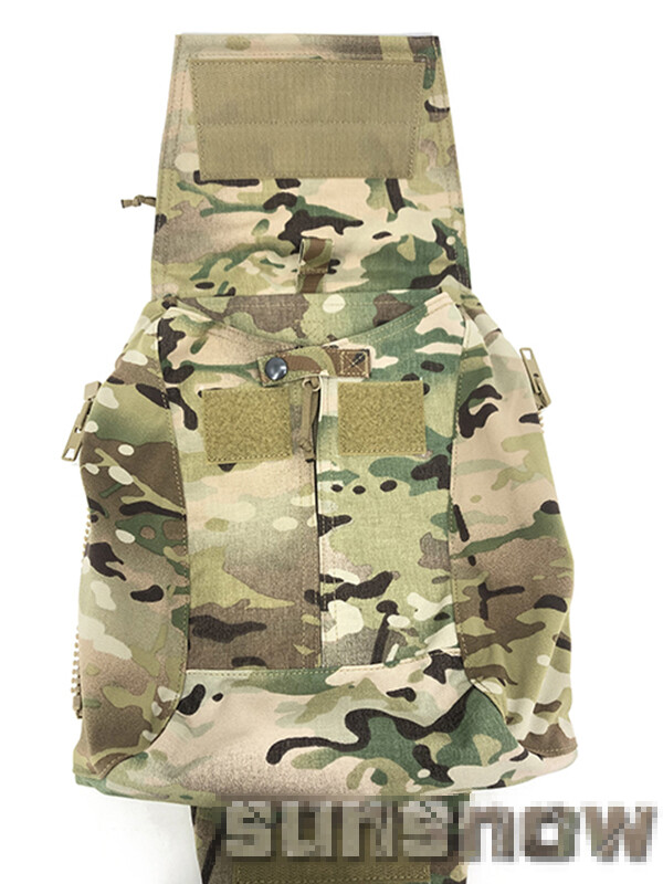 Tactical Zipper Pack Bag Panel 1.0 Back Pack 500D For CPC/AVS/JPC 2.0 ...