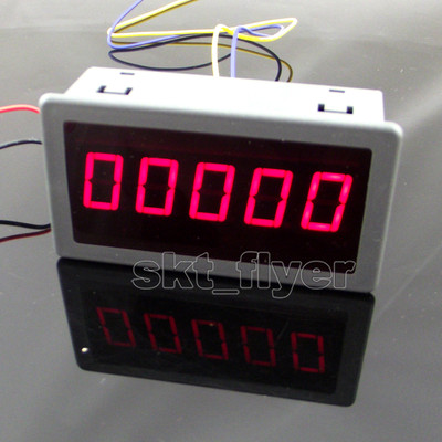 0.56" Red LED Digital Counter & Timer & Meter count Three Function DC ...