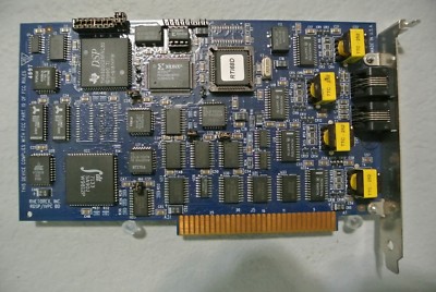 RHETOREX RDSP/IVPC BD ISA BOARD 50-00-025M TELEPHONY CARD | eBay