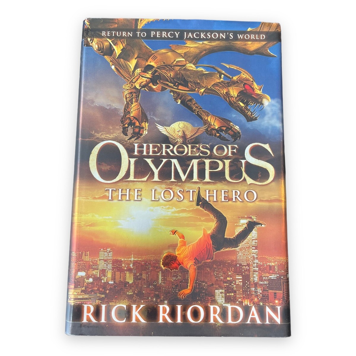 The Lost Hero Uk Cover