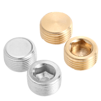BSP Internal Hex Blanking Plug Blanking Cap Male Thread Plumbing ...