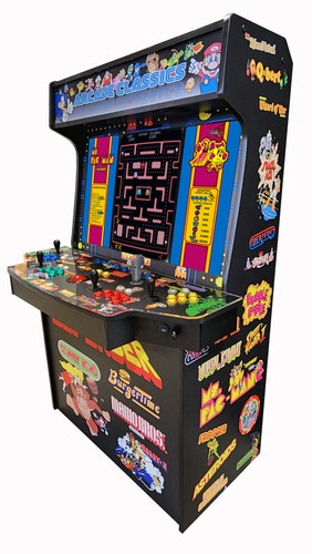 43" 4K Arcade Classics 4-Player Upright Arcade Game | eBay