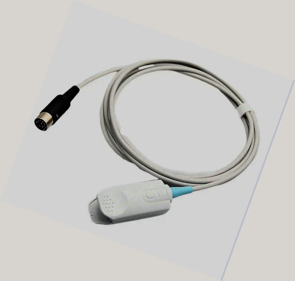 Datascope Adult Finger Clip Reusable SpO2 Probe Accutorr 3/4 SAT 0020 ...