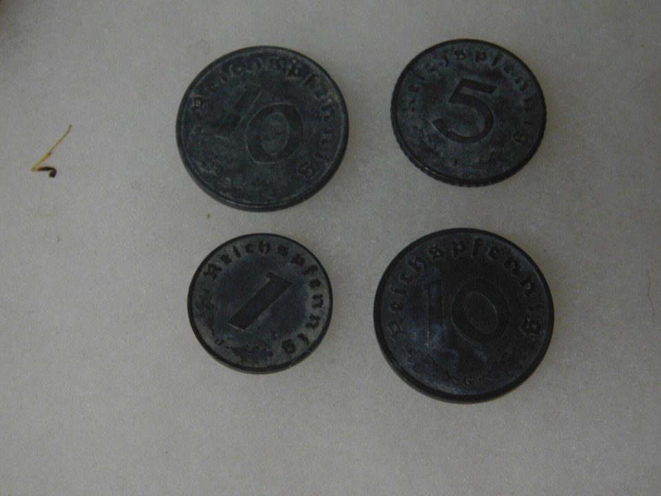 4 - WW2 GERMAN NAZI COINS GREAT CONDITION | eBay