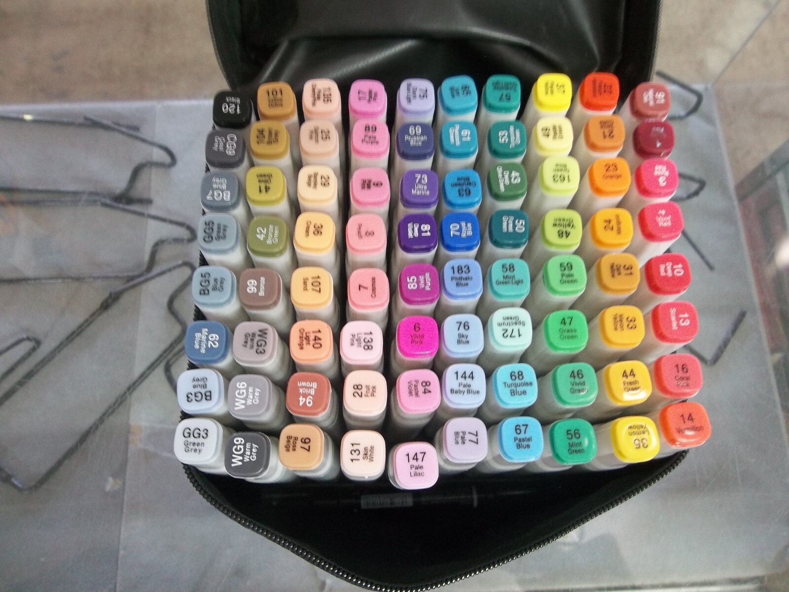 ATOPSTAR 80 Cores Marcadores de álcool Artista Desenho Artist Markers ...