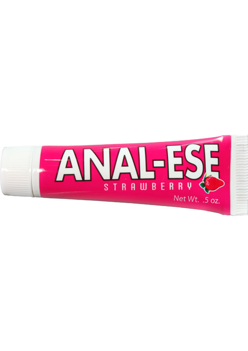Anal-Ese Anal Desensitizing Cream 0.5oz - Strawberry Personal Lubricant ...