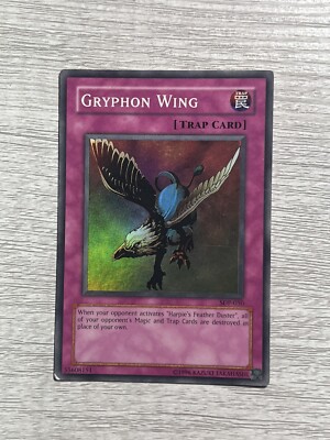 YuGioh Gryphon Wing SDP-050 Super Rare Card | eBay