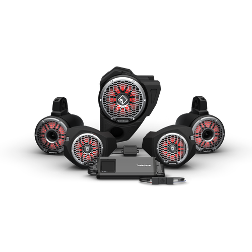 Rockford Fosgate Utv RZR14RC-STG6 ROC UTV Stage 6 Stereo Kits | eBay