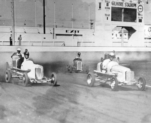Gilmore Stadium Midgets Late-1930s Motor Racing Old Photo | eBay