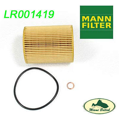 LAND ROVER OIL ELEMENT FILTER LR2 FRELANDER 2 LR001419 MANN | eBay