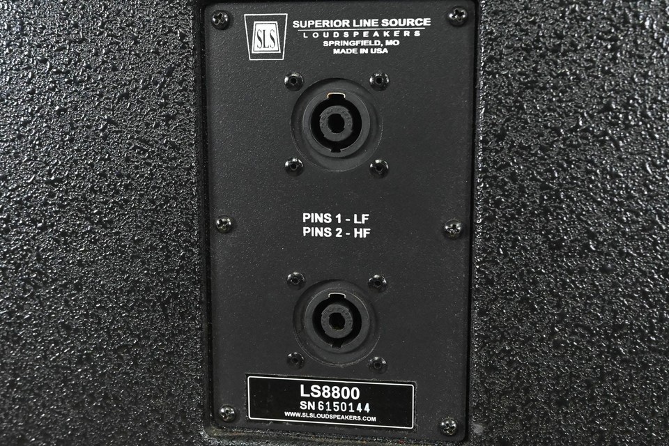 SLS LS8800 Passive Full-Range Bi-amped Line Array Module (Set of 4 ...