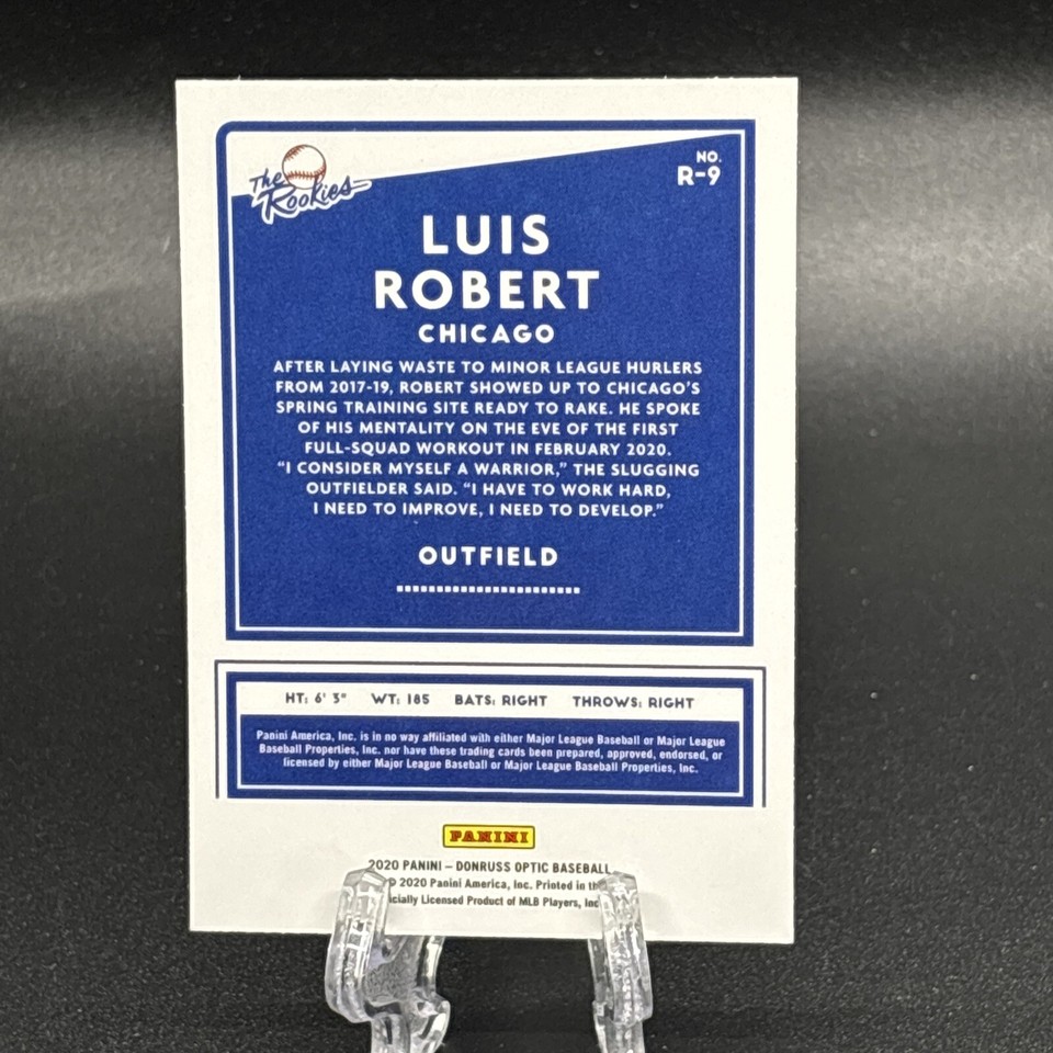 2020 Optic The Rookies Luis Robert Rookie Card R24719 | eBay