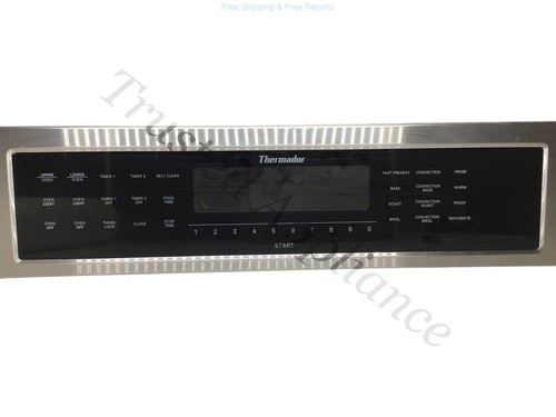 30” Thermador Double Oven Control Panel ONLY 35D21720501 Stainless | eBay